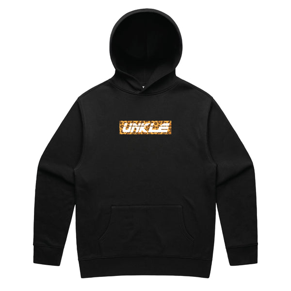UNKLE Classic Leopard Print Box Logo Hoodie (Black) | Black Friday 2025 ...